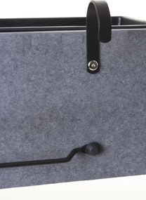 Balkónový truhlík BENNO, vláknocement, šířka 62 cm, šedý