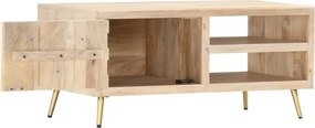 vidaXL Konferenční stolek 90 x 45 x 40 cm masivní mangovníkové dřevo [286523]