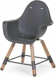 Childhome Evolu 2 Natural - Anthracite / Židlička 2v1 / od 6 měsíců do