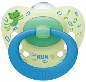 NUK Silikonové šidítko Signature Vel. 6-18 m Žabka
