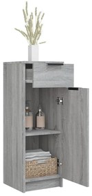 Koupelnová skříňka šedá sonoma 32 x 34 x 90 cm kompozitní dřevo - Default Title