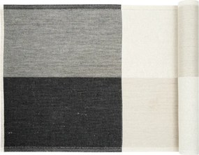 Podložka do sauny Saaristo 48x150, len-černo-bílá