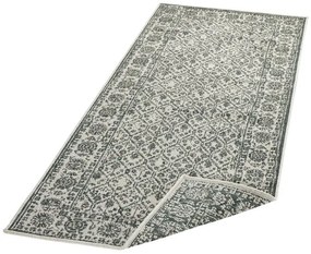 Hanse Home, Kusový koberec Twin-Wendeteppiche 103115 grün creme – na ven i na doma, 80x250, zelená, chodba / předsíň