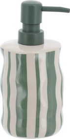 Dávkovač mýdla Nola, kombinace barev/se zelenými prvky, 350 ml