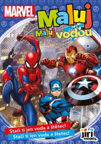 JIRI MODELS Maluj vodou Marvel hrdinové A5 omalovánky 5
