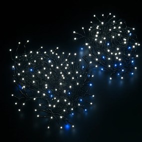 Vánoční světýlka venkovní FLASH studená bílá 300 LED