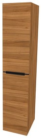 Mereo Mereo, Mailo, koupelnová skříňka vysoká 170 cm, černé madlo, Multidecor, CN594LPBODP1