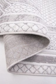 Koberec BUTIK 351 krémový / šedý