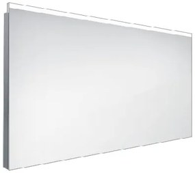 Nimco Zrcadla - Zrcadlo s LED osvětlením, 1000x600 mm, hliník ZP 8004