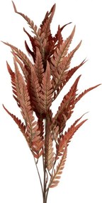 Dekorace umělá větvička s oranžovými listy - 12*12*98 cm