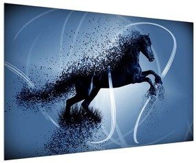 Moderní obraz koně (120x80 cm)