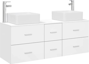 Sada koupelnových skříněk 3 ks Bílá 49,5 x 41 x 63 cm 3405827