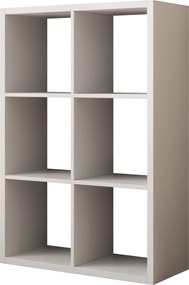 ADRK Furniture Regál Cleo IV BS-CLE-IV-W