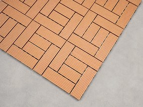 WPC dlaždice LEGI STYLE 30 x 30 cm, teak