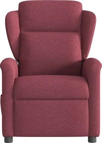 vidaXL Masážní polohovací křeslo textil [4015587] Barva: tmavě hnědá