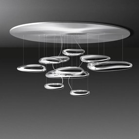 Artemide 1366W10AArtemide Mercury soffitto LED, stropní designové svítidlo, 62W LED 2700K, prům. 110cm