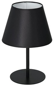 Stolní lampa ARDEN 1xE27/60W/230V pr. 20 cm černá/bílá