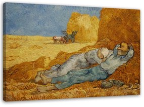 Obraz na plátně, REPRODUKCE Siesta V. van Gogh - 120x80 cm
