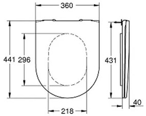 Grohe Essence WC sedátko SoftClose 39577000