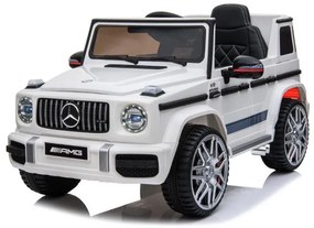 Elektrické autíčko Mercedes G63 AMG bílé