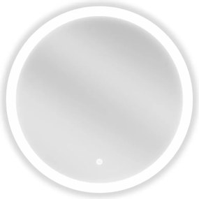 Mexen Oro, kulaté LED podsvícené koupelnové zrcadlo 60 cm, 6000K, topná podložka proti zamlžování, 9824-060-060-611-00