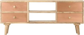 TV stolek 110 x 30 x 45 cm masivní mangovníkové dřevo 287874