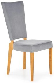 Halmar Jídelní židle ROIS, medový dub/krémová