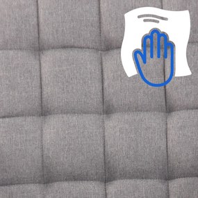 Kancelářská židle Terni látka – šedá