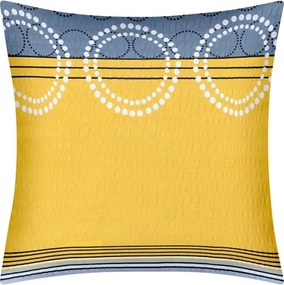 Bellatex Povláček krepový 40x60 cm Kroužek Šedá,Žlutá