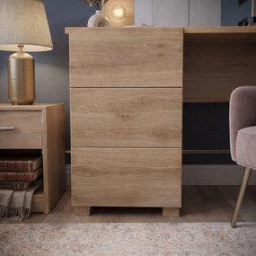 Ral Toaletní stolek se šuplíky a osvětlením GLAMOUR 2 Barva/ dekor: Černá