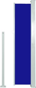 vidaXL Zatahovací boční markýza 140 x 300 cm [317876] Barva: Modrá