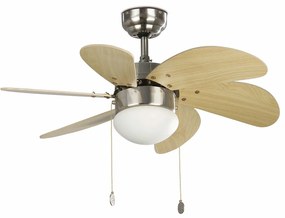 FARO PALAO 33183 31,8“ matný nikl/javor Reverzní stropní ventilátor