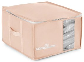 Vakuový plastový úložný box na oblečení 42x40x25 cm Pink Edition – Compactor