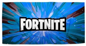 Sablio Ručník FORTNITE modrá - 70x140 cm