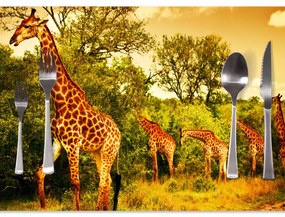 Sablio Prostírání Žirafy: 40x30cm