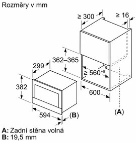 Siemens BF922R1B1 Vestavná mikrovlnná trouba