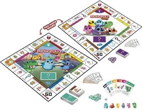 HASBRO Desková hra Monopoly Junior 2v1 CZ / Délka hry: 20-30 min / Poč