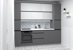 Sada 2.6 v Bílá/Bílá M01, n Šedá/Tmavě šedá M04, pr černá, pl šedá RioLine Luxe / RíóLajn Lux Matný