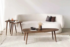 Designový konferenční stolek Garnet 115 cm ořech