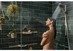 Hansgrohe Pulsify Planet Edition - Ruční sprcha 105 3jet Relaxation EcoSmart+ Select, sand (recyklováno) 26077210