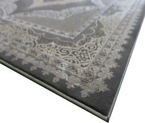 BE Koberec Allianz 6302 GREY - šedý obdélníkový Rozměr: 60x100 cm