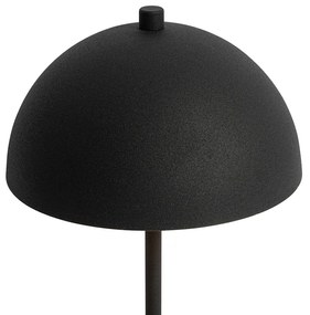 Retro stolní lampa černá se zlatem - Magnax Mini
