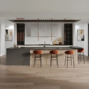 Sollux Lighting Závěsné svítidlo PASTELO 5P červené okrové