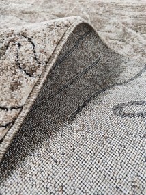 BE Koberec Miami 126 BEIGE - béžový obdélníkový Rozměr: 40x60 cm