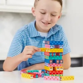 Mudpuppy Dřevěná hra Jenga Zvířata v přírodě / od 3 let