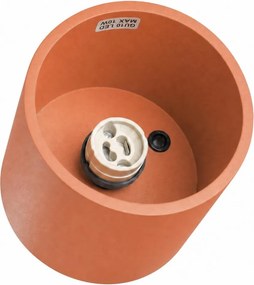 Sollux Lighting Stropní svítidlo ORBIS 1 okrově červené