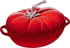 Staub STAUB Cocotte hrnec ve tvaru rajčete 25 cm/2,9l višeň 11712506