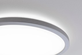 Paulmann 71006 Atria Shine, matně chromové stropní svítidlo s korónou, 22W LED 4000K tříkrokové stmívání, průměr 42cm