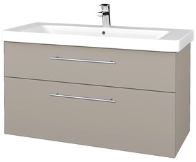Dřevojas Koupelnová skříň Q MAX SZZ2 105 Varianta: N07 Stone / Úchytka T02 / N07 Stone