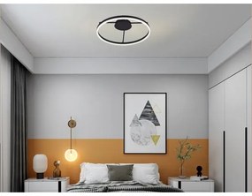 LED Stmívatelný přisazený lustr LED/55W/230V 3000-6500K + dálkové ovládání